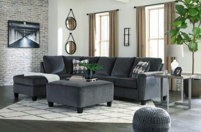 Click here for Abinger 2-Piece Sectional with Ottoman  Smoke prices