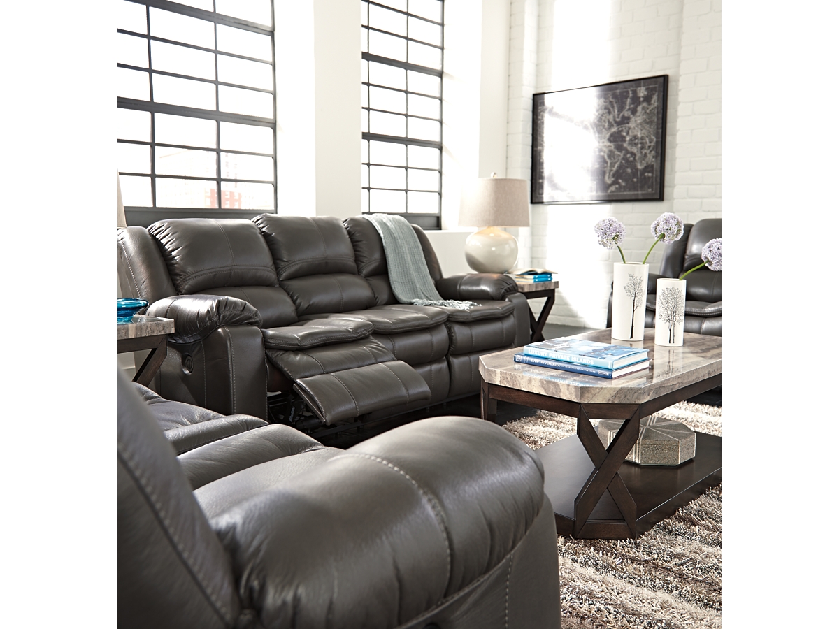 Long Knight Reclining Sofa Ashley