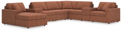 Modmax 8-Piece Modular Next-Gen Nuvella™ Performance Fabric Sectional ...