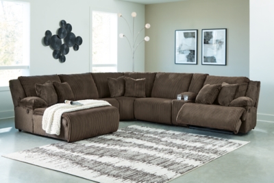 Click here for Top Tier Manual Reclining Modular Sectional with C... prices