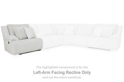 Top Tier Left-Arm Facing Recliner | Ashley