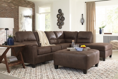 Navi 2-Piece Sectional with Ottoman | Ashley