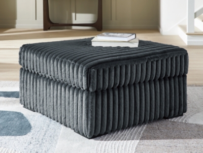Click here for Midnight-Madness Accent Ottoman  Gunmetal prices