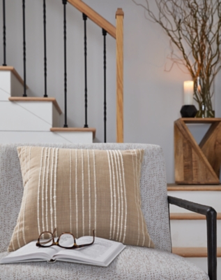 Click here for Benbert Pillow  Tan/White prices