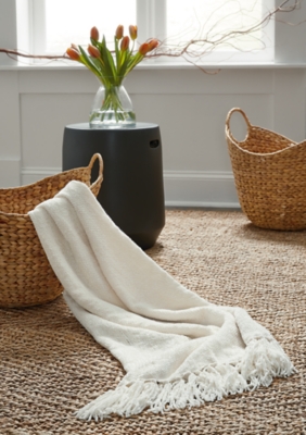 Click here for Tamish Throw  Cream prices
