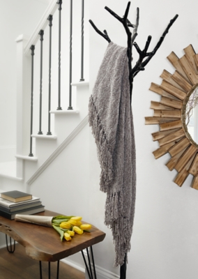 Click here for Tamish Throw  Gray prices