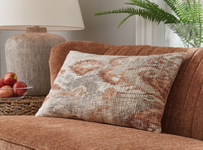Click here for Aprover Pillow  Rust/Gray/White prices