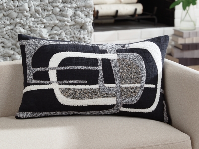 Click here for Gavrileigh Pillow  Black/Gray/Ivory prices