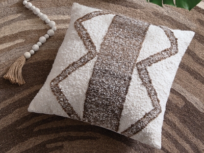 Click here for Brettwood Pillow  Ivory/Brown prices