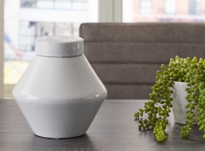 Click here for Domina Indoor/Outdoor Jar (Set of 2)  White prices