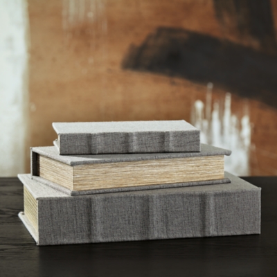 Click here for Jolina Box (Set of 3)  Gray prices