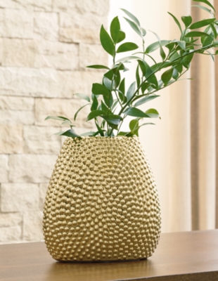 Click here for Efim Vase  Gold Finish prices