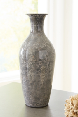 Click here for Brockwich Small Vase  Antique Gray prices
