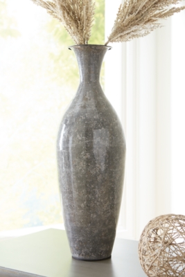 Click here for Brockwich Large Vase  Antique Gray prices
