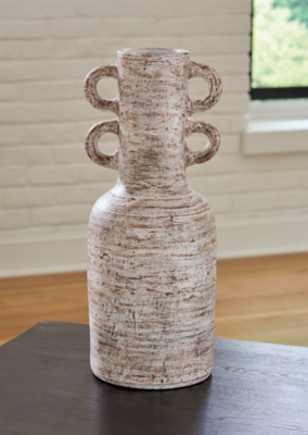 Click here for Wellbridge Vase  Distressed White prices