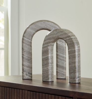 Click here for Keithton Sculpture Set (Set of 2)  Taupe prices