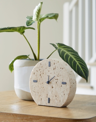 Click here for Donfordson Table Clock (Set of 2)  Beige prices