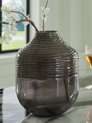 Click here for Harpwick Vase  Iridescent Gray prices