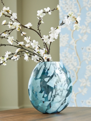 Click here for Cartshaw Large Vase  Iridescent Teal prices