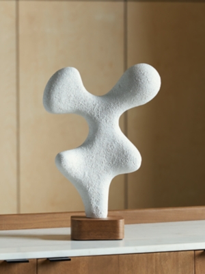 Click here for Lavarsen Sculpture  White/Brown prices
