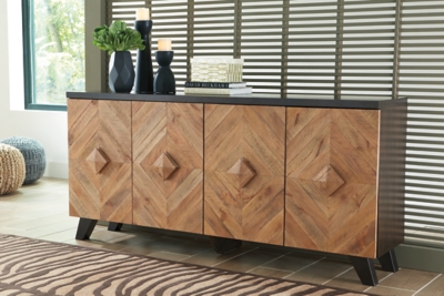 Click here for Robin Ridge 72 Accent Cabinet  Two-tone Brown prices