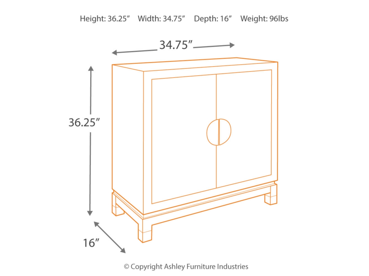 Walentin accent cabinet store