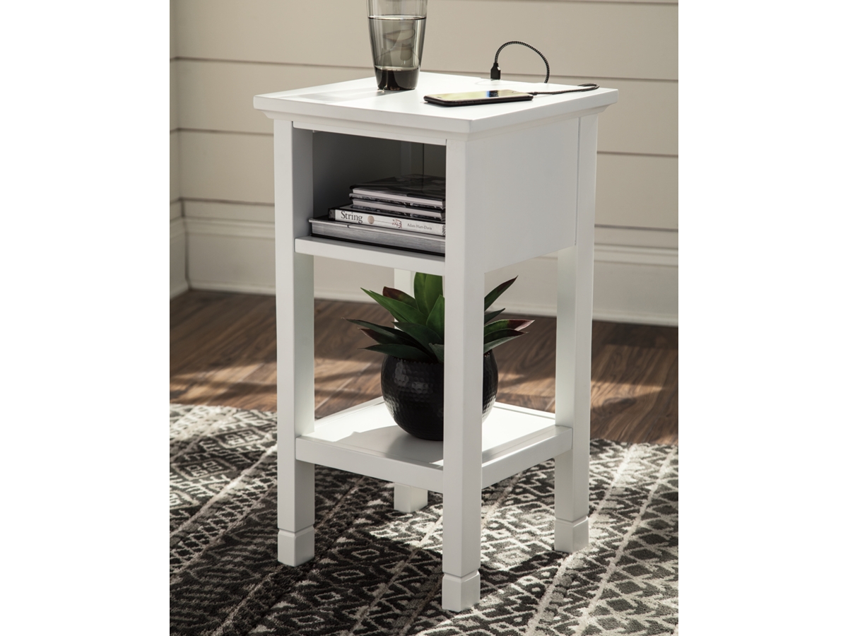 Marnville Accent Table with USB Ports Ashley