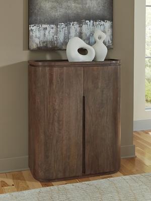 Click here for Landermont Bar Cabinet  Medium Brown prices