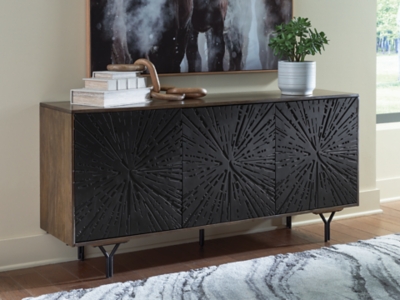 Click here for Lavinmont Accent Cabinet  Multi Brown prices