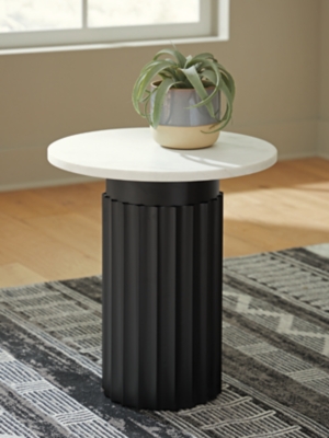 Click here for Wainstone Accent Table  Black/White prices