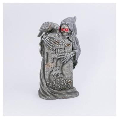 Gerson International Decorative Battery-Operated Tombstone and Ghoul ...