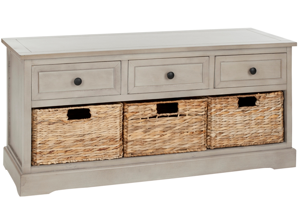 3 drawer storage bench store
