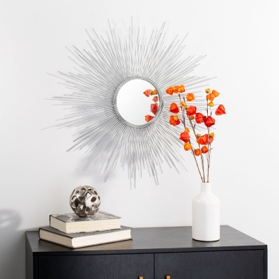 Click here for Safavieh Emme Sunburst Mirror  Silver prices