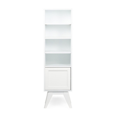 Draper 55.9 inch H x 15.75 inch W Bath Storage Tower in Pure White | Ashley
