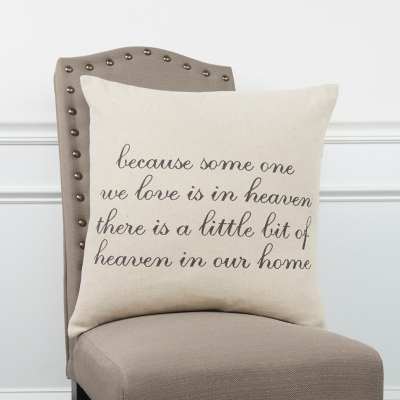 Click here for Home Accents Sentiment Throw Pillow  Natural prices