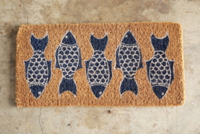 Click here for Storied Home Fish 32 x 16 Doormat  Natural prices