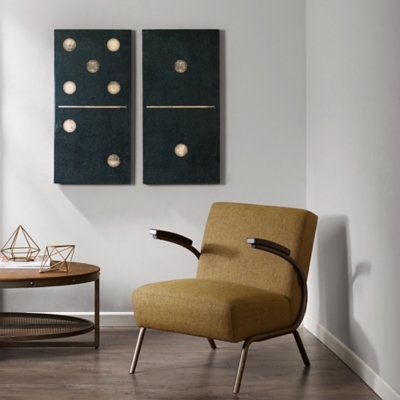 Click here for Katonah Domino Wall Art Set of 2  Black prices