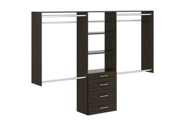 Click here for EasyFit 60-96 W Modern Raised Ultimate Closet Syst... prices