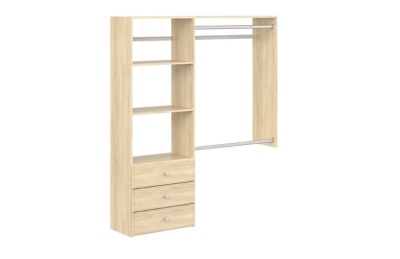 Click here for EasyFit 36-60 W Deluxe Closet System  Honey Blonde prices