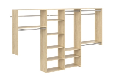 Click here for EasyFit 84-120 W Dual Tower Basic Closet System  H... prices