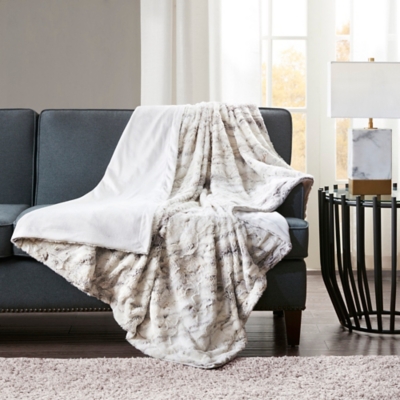 Click here for Aina Oversized Faux Fur Throw  Natural prices