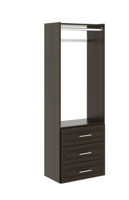 Click here for EasyFit Modern Raised Elite 25 W Closet Tower  Tru... prices