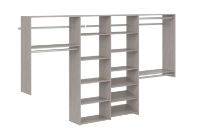 Click here for EasyFit 84-120 W Dual Tower Classic Closet System... prices