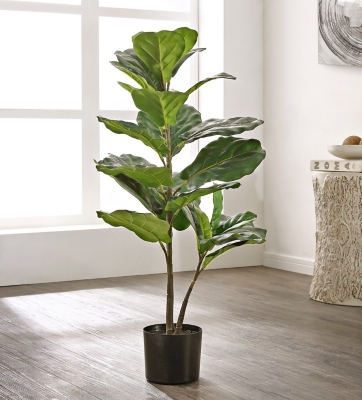 Click here for Safavieh Faux Ficus Lyrata Potted Tree  Black prices