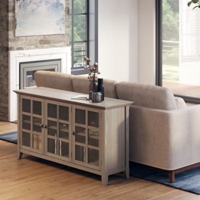 Click here for Acadian 62 Rustic Storage Cabinet  Gray prices