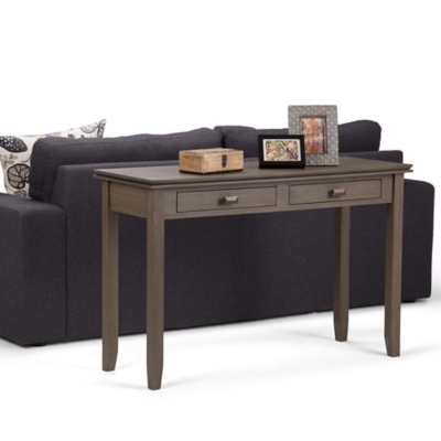 Click here for Artisan Console Sofa Table  Farmhouse Gray prices