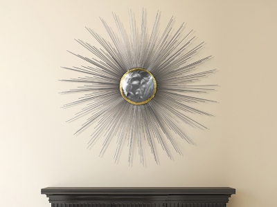 Click here for Empire Art Direct Starburst Hand Painted Metal Wal... prices