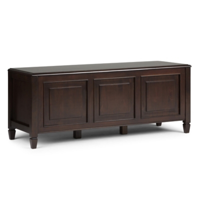 Click here for Connaught Storage Bench Trunk  Dark Chestnut Brown prices