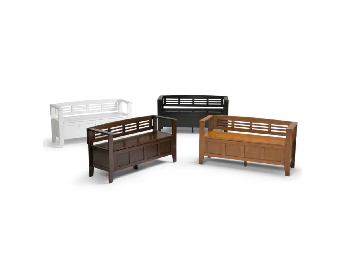 Adams Entryway Storage Bench Ashley