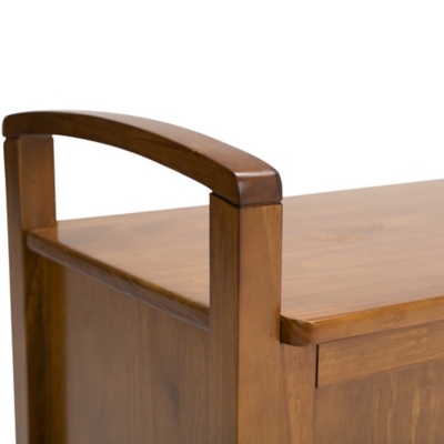Warm Shaker Entryway Storage Bench | Ashley